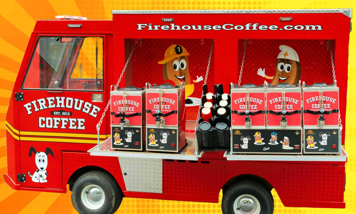 Firehouse Coffee, Gourmet Coffee, Flavored Coffee, Coffee Gift Baskets