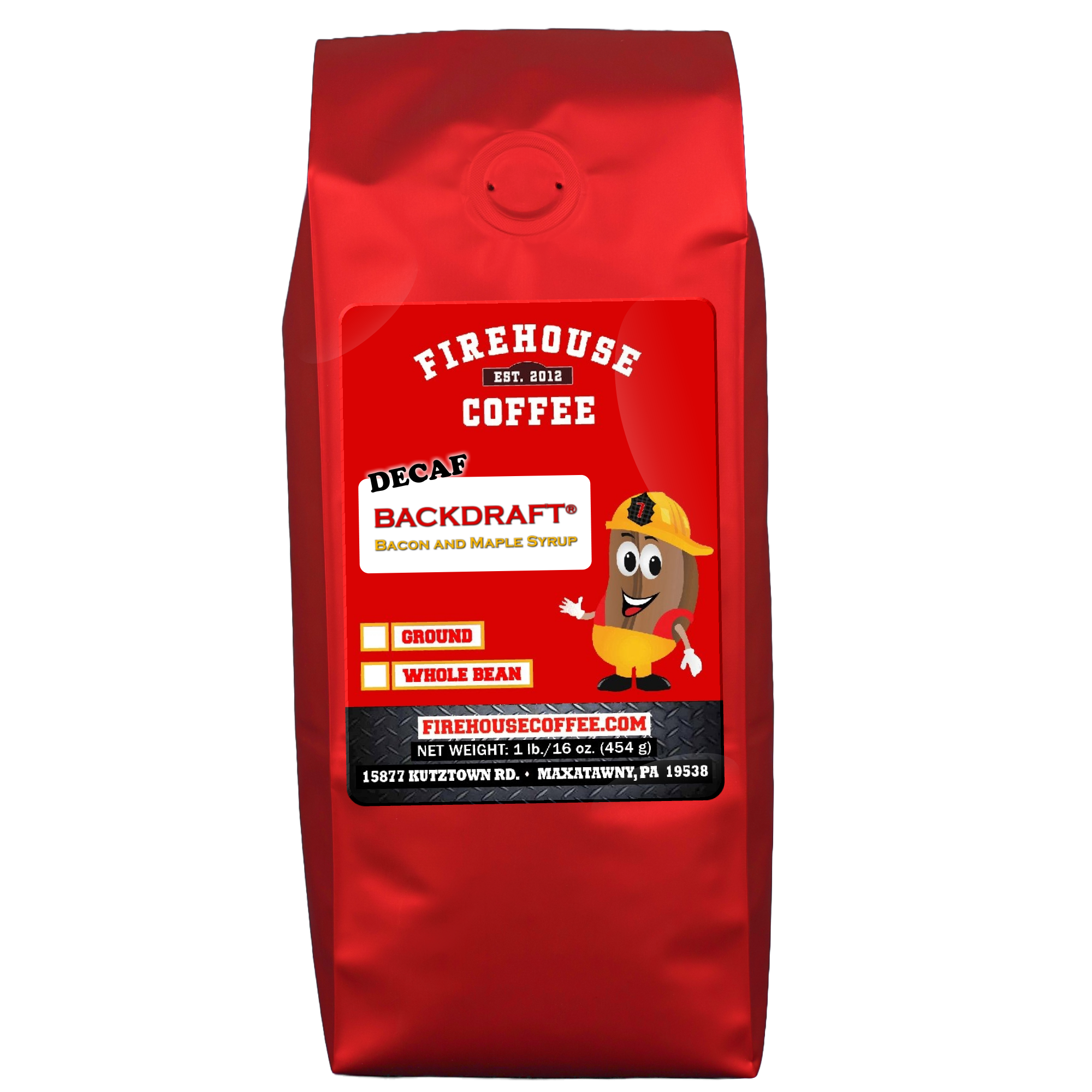 Decaf Maple Bacon Coffee - Firehouse Coffee